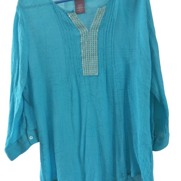 Laura Scott | Tops | Laura Scott Size Xl Tunic | Poshmark